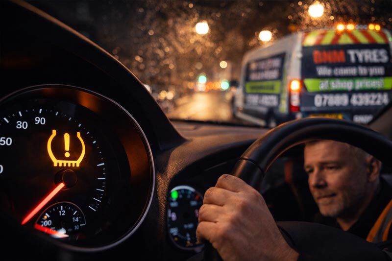 Tyre Warning Light Explained | What It Means & What To Do – BNM TYRES